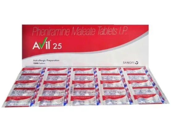 Avil 25 Tablet uses